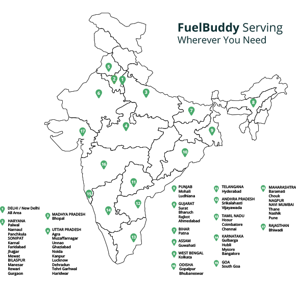 Fuelbuddy - Online Diesel Delivery Service at Doorstep in India. Order ...